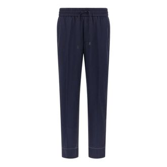 Brioni Asolo Hose - - Trousers - Herren - Blau - L
