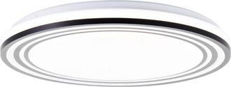Brilliant plafonnier noir et blanc kobana &Oslash;49CM - G80568A76