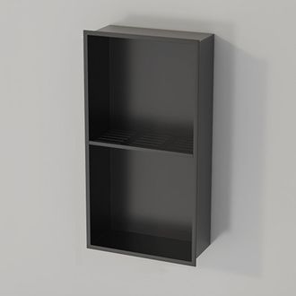 Generic Wandnische Duschnische Nische Badezimmer-aus Edelstahl, Moderne, versenkbare, wasserdichte Box, Alkoven, Douche de Salle de Bain, Toilettenpapier, Toi