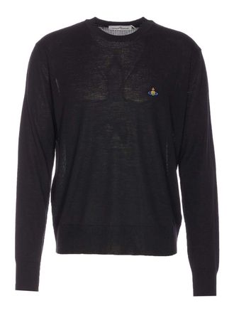 Vivienne Westwood Pull Col Rond - Noir