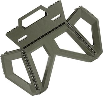 UPKOCH Klappbarer Plastikhocker Tragbarer Campinghocker Für Erwachsene Faltbarer Hocker Zum Angeln Mit Tragegriff Aus Robustem Pp-Material Für Küche Bad Gart