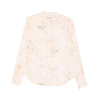 Forte_Forte Femme, Blouses et Chemises, Rose, Taille: 42 FR Chemise &agrave; imprim&eacute; floral
