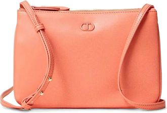 Twin-Set mini sac port&eacute; &eacute;paule double - Orange