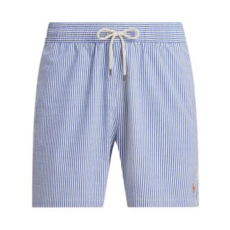 Ralph Lauren Homme, Maillots de bain, Bleu, Taille: L Traveler Swim Shorts