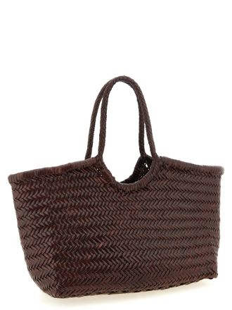 Dragon Diffusion Nantucket Basket Big Shoulder Bag - Brown