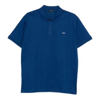 Paul & Shark Homme, Tops, Bleu, Taille: M Polo Cotone