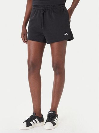 adidas Sportshorts Essentials Small Logo Feel Cozy JC5925 Schwarz Regular Fit