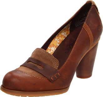 Timberland Damen NEVALI LOAFER BLACK Pumps Braun/Brown 38 EU