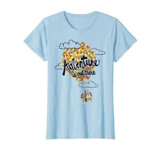 Disney Pixar Up Adventure House Balloon Graphic T-Shirt T-Shirt
