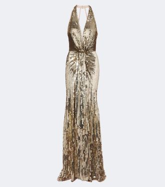 Jenny Packham Verzierte Robe Lisette