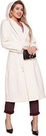 Moose Knuckles Canada Manteau &agrave; double boutonnage avec capuche et poches - 10907 - Ecru - S