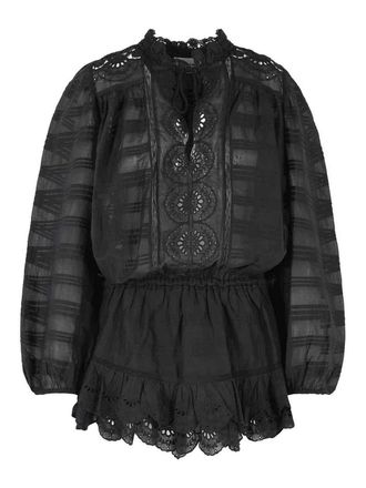 Isabel Marant Robe Au Genou - Noir