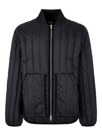 STUDIO TOMBOY patch-pocket padded jacket - Schwarz
