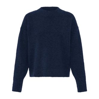 Ichi Strickware - - Knitwear - Damen - Blau - 2XL