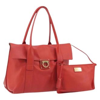 Ferragamo Damen, Pre-Owned, Rot, ONE SIZEGr&ouml;&szlig;e