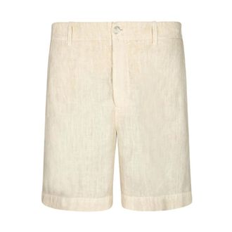 120% Lino Homme, Shorts, Beige, Taille: L Shorts d&eacute;contract&eacute;s