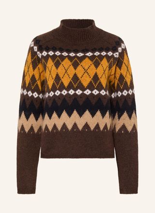 Grace Grace Pullover braun