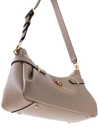 Guess Womens Shoulder Bag Dark Taupe Polyurethane - Shoulder-Bags