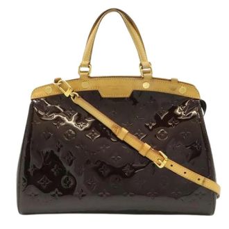 Louis Vuitton Sac &agrave; main en cuir vintage Pre-owned - Femme - Pre-owned - Violet - Taille: ONE Size