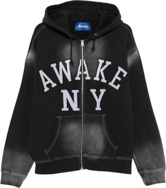 Awake NY Homme, Sweatshirts et sweats &agrave; capuche, Noir, Taille: XL Classic Logo Sweat &agrave; capuche