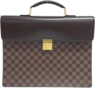 Louis Vuitton unisex, Pre-owned, Brun, Taille: ONE Size Sac à main vintage en toile Pre-owned