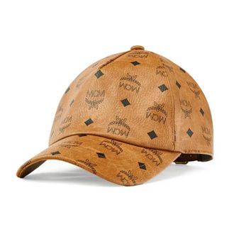 MCM Mcm, unisex, Accessoires, Brun, Taille: ONE Size Casquette classique en Visetos