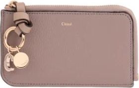 Chlo&eacute; Porte-cartes et monnaie Alphabet - Femme - Accessoires - Gris - Taille: ONE Size