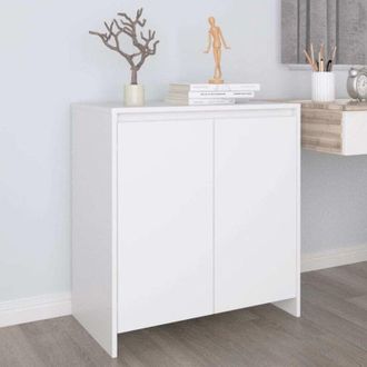 vidaXL Buffet Blanc 70x41x75 cm Bois ding&eacute;nierie Vidaxl