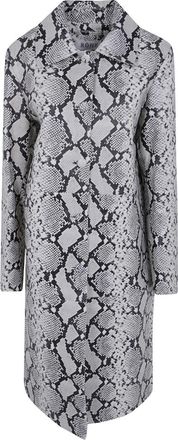 R&oacute;he Schlangenleder-Mantel - - Coats - Damen - Mehrfarbig - S
