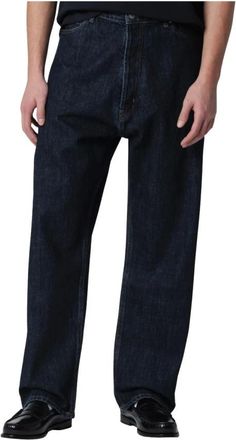 STUDIO NICHOLSON Homme, Jeans, Bleu, Taille: L Marylebone Wide-leg Jeans