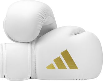 adidas Boxhandschuhe Speed 50, Erwachsene, Boxing Gloves 16 oz, Punchinghandschuhe komfortabel und langlebig, weiß