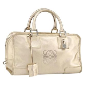 Loewe Handbag Pre-owned - Femme - Pre-owned - Beige - Taille: ONE Size