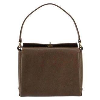 Gucci Sac &agrave; main en cuir vintage Pre-owned - Femme - Pre-owned - Brun - Taille: ONE Size