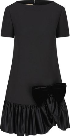Valentino Crepe Couture Short Dress