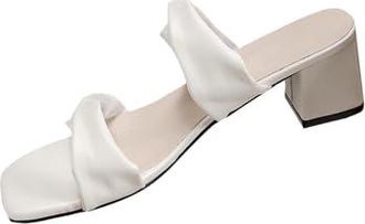 Generic Sandales &agrave; talons confortables et &eacute;l&eacute;gantes pour femme - Couleur unie - Style d&eacute;contract&eacute; - Respirantes - Polyvalentes - Antid&eacute;rapantes - &Eacute;l&eacute;gantes - 