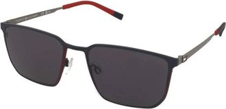 Tommy Hilfiger Lunettes de soleil carr&eacute;es &agrave; monture int&eacute;grale - unisex - Accessoires - Bleu - Taille: 56 MM