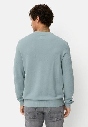 Camel Active Rundhalspullover Strickpullover mit Rundhalsausschnitt Langarm Pullover_Rundhalspullover