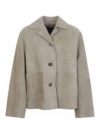 Max Mara Lederjacke - Braun