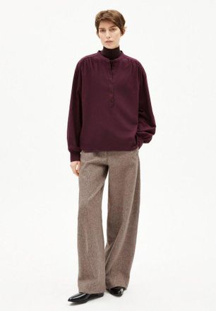 Armedangels Langarmbluse EFINARAA BRUSHED Longsleeve aus Bio-Baumwolle Loose Fit