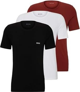 BOSS Hommes TShirtRN 3P Classic Lot de Trois t-Shirts en Jersey de Coton