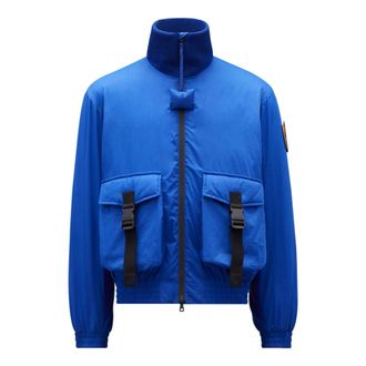 Moncler Homme, Vestes, Bleu, Taille: L Skiddaw Short Down Jacket