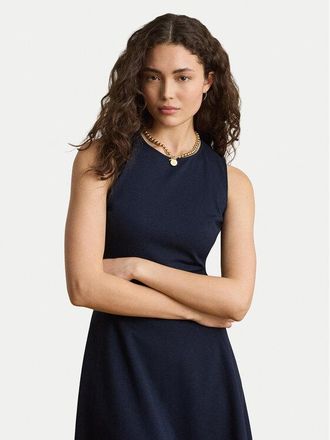 Lauren Ralph Lauren Coctailkleid 200980935004 Dunkelblau Regular Fit