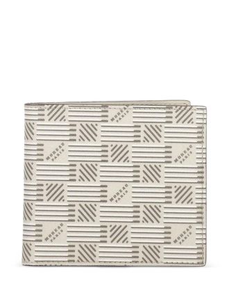 Moreau Portemonnaie mit Signature-Muster - Nude