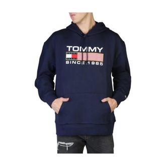 Tommy Jeans Homme, Sweatshirts et sweats &agrave; capuche, Bleu, Taille: S Casual SweaT-shirt - Dm0Dm15009
