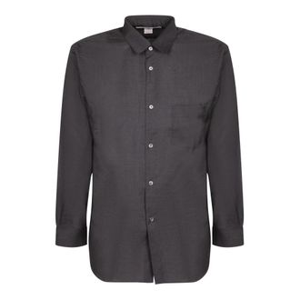 Comme Des Gar&ccedil;ons Curved-hem Wool Shirt - - Shirts - Herren - Grau - L
