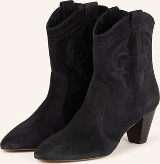 BA&SH Ba&Sh Cowboy Boots Casey schwarz