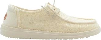 Hey Dude Femme, Chaussures, Beige, Taille: 41 EU Wendy Sequin Lace