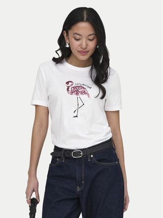 Only T-Shirt Kita 15367568 Wei&szlig; Regular Fit