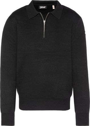 Schott NYC Herren Pldamon2 Pullover, Schwarz, M