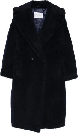 Max Mara Femme, Manteaux, Bleu, Taille: 40 FR Tedgirl Double-breasted Coat